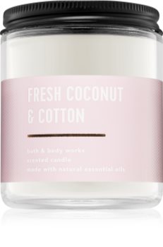 Bath & Body Works Fresh Coconut & Cotton scented candle | notino.co.uk