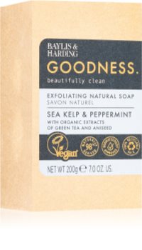 Baylis & Harding Goodness Sea Kelp & Peppermint Natural Bar Soap ...