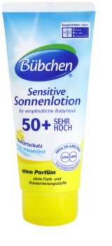 Bübchen Sensitive mleczko do opalania dla dzieci SPF 50+