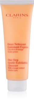 Clarins One Step Gentle Exfoliating Cleanser Gentle Facial Scrub ...