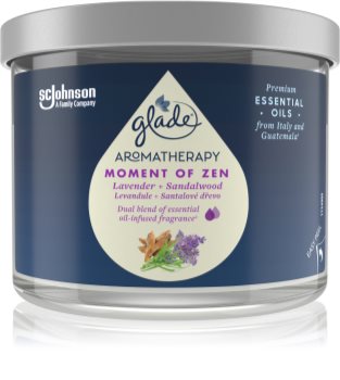 GLADE Aromatherapy Moment of Zen ароматна свещ | Аромати за дома GLADE ...