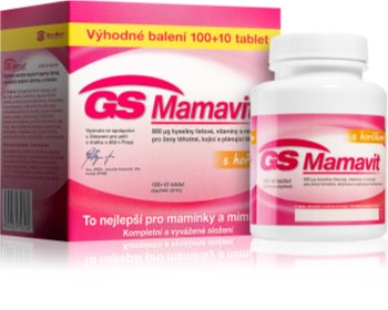 GS Mamavit výživa během plánování, těhotenství a kojení | notino.cz