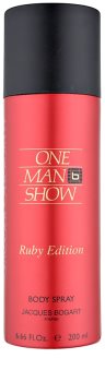 Jacques Bogart One Man Show Ruby Edition Body Spray for Men | notino.co.uk