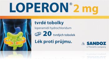 Loperon Loperon 2mg tvrdé tobolky k léčbě průjmu | notino.cz