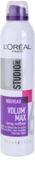L’Oréal Paris Studio Line Volum´ Max Hairspray with Volume Effect ...