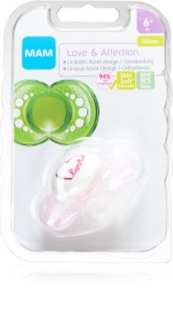 MAM Love & Affection Latex 6m+ dummy | notino.co.uk