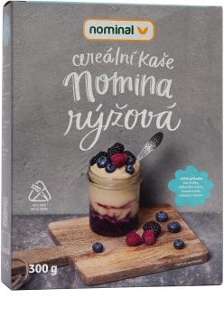 Nominal Cereálna kaša Nomina ryžová instantná kaša bez lepku | notino.sk