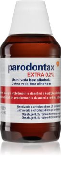Parodontax Extra 0,2% elixir bucal contra a placa bacteriana e para ter ...