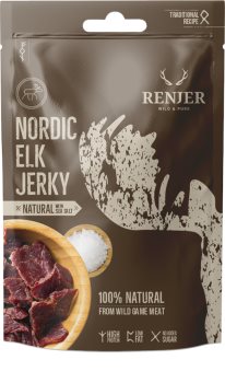 RENJER Nordic Elk Jerky Sea Salt sušené maso los | notino.cz