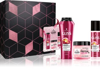Schwarzkopf Gliss Colour Perfector Gift Set (For Coloured Or Streaked ...