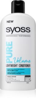 Syoss Pure Volume odżywka nadająca objętość do włosów osłabionych