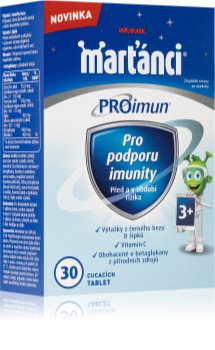 Marťánci PROimun tablety výživový doplnok pre deti | notino.sk