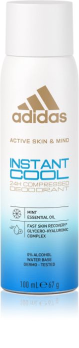 Adidas Instant Cool Deodorant Spray 24 h | notino.co.uk