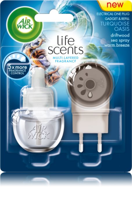 Air Wick Life Scents Turquoise Oasis diffusore elettrico per ambienti con ricarica | notino.it