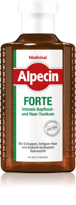 Alpecin Medicinal Forte Intensive Toner Against Hair Loss And Danruff ...