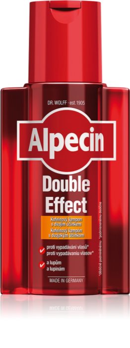 Alpecin Double Effect shampoing à la caféine homme anti-pelliculaire et ...