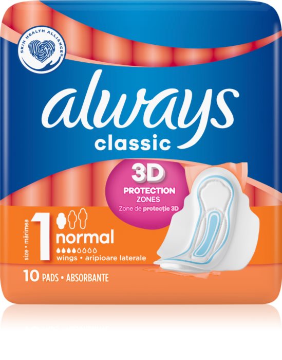 Always Classic Normal serviettes hygiéniques | notino.fr