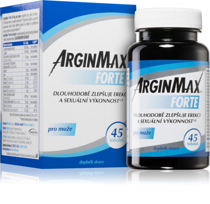 ArginMax Forte pro muže doplněk stravy pro podporu erekce | notino.cz