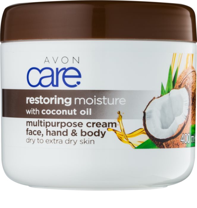 Avon Care crème hydratante visage et corps à l'huile de coco | notino.fr