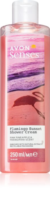 Avon Senses Flamingo Sunset Relaxing Shower Cream | notino.co.uk