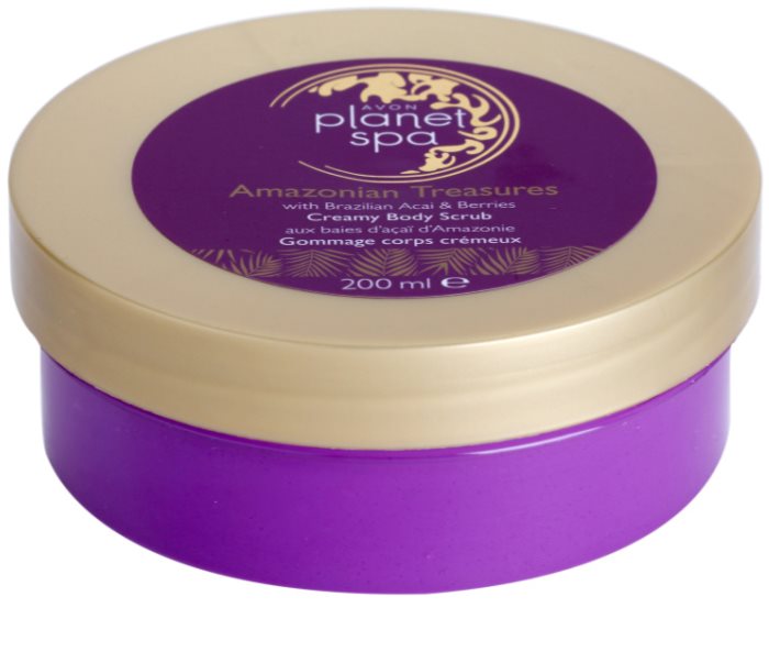 Avon Planet Spa Amazonian Treasures gommage corporel à l'açaï et fruits ...