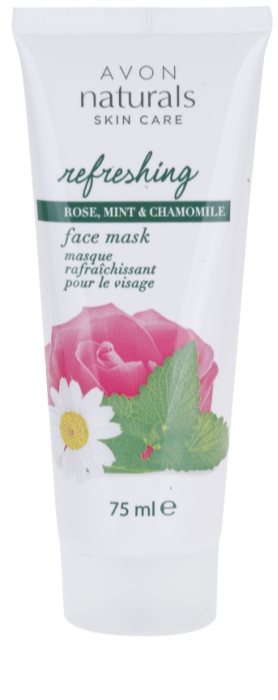Avon Naturals Refreshing Moisturizing Facial Mask With Roses, Mint And ...
