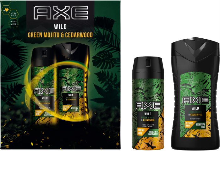Axe Wild Green Mojito & Cedarwood Geschenkset | notino.at