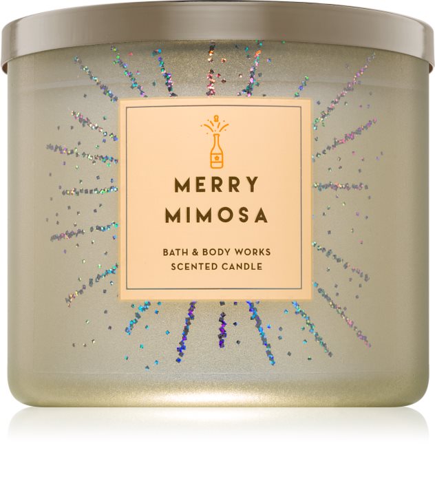Bath & Body Works Merry Mimosa bougie parfumée | notino.fr