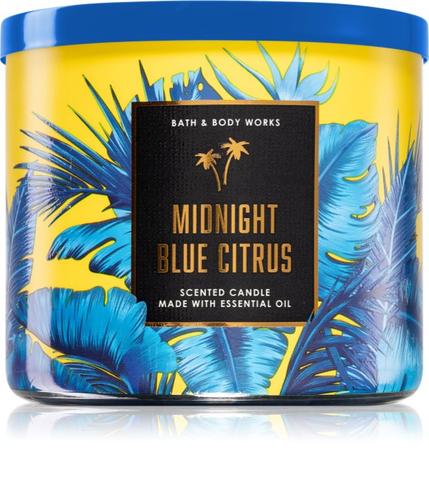 Bath & Body Works Midnight Blue Citrus ароматна свещ | Аромати за дома ...