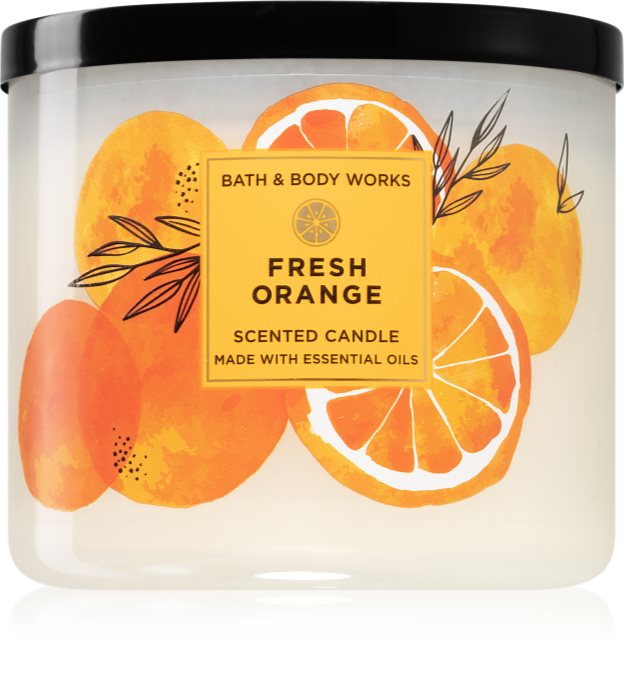 Bath & Body Works Fresh Orange ароматическая свеча | notino.ru