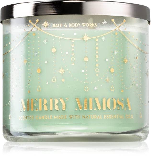 Bath & Body Works Merry Mimosa scented candle | notino.co.uk