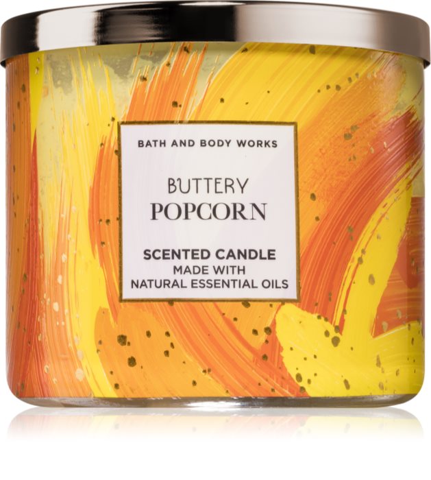 Bath & Body Works Buttery Popcorn vela perfumada | notino.es