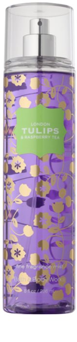 Bath & Body Works London Tulips & Raspberry Tea tělový sprej pro ženy ...