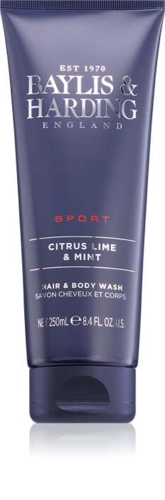 Baylis & Harding Men's Citrus Lime & Mint Shower Gel And Shampoo 2 In 1 ...
