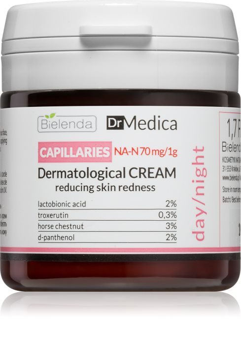 Bielenda Dr Medica Capillaries Cream Against Skin Redness and Spider ...