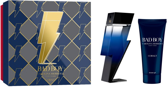 Carolina Herrera Bad Boy Cobalt Gift Set for Men | notino.co.uk