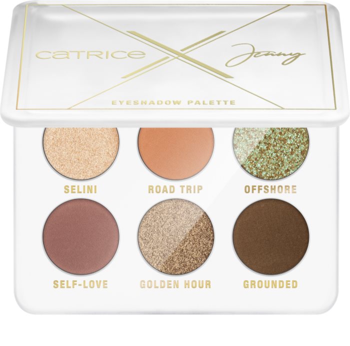 Catrice X Jenny Palette De Fards Paupi res Notino fr