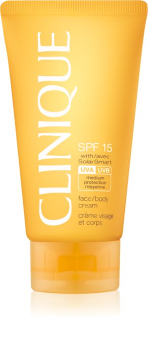Clinique Sun SPF 15 Face/Body Cream Sunscreen Cream SPF 15 | notino.co.uk