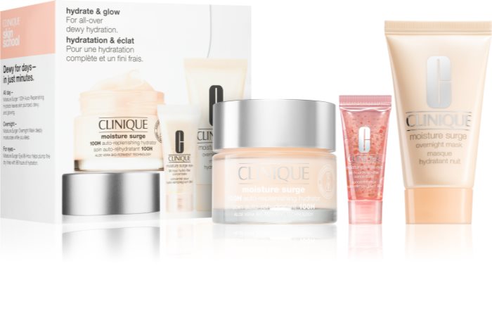 Clinique Hydrate & Glow Set Gift Set II. (for Radiance and Hydration ...