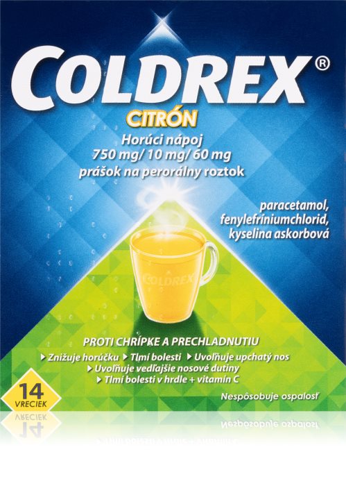Coldrex Coldrex HOT REM Citrón prášok na perorálny roztok | notino.sk