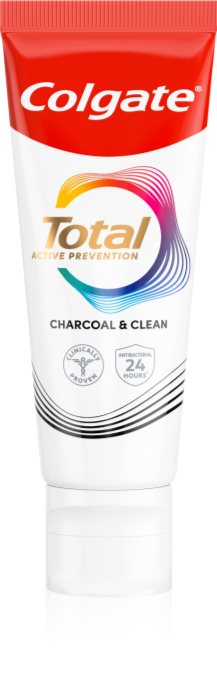 Colgate Total Charcoal dentifrice blanchissant au charbon actif | notino.fr