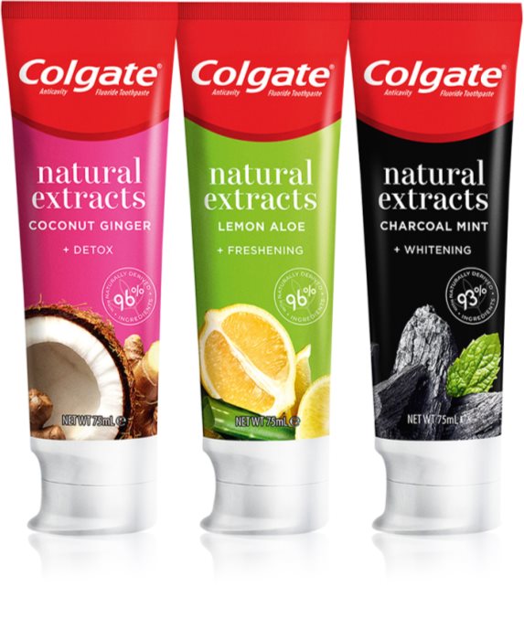 Colgate Naturals Mix TRIO naturalna pasta do zębów