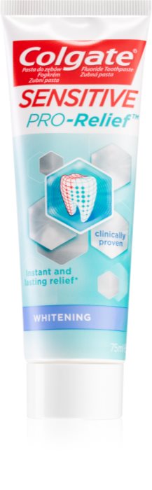 Colgate Sensitive Pro Relief + Whitening pasta o działaniu wybielającym ...