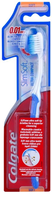 Colgate Slim Soft Ultra Compact cepillo de dientes suave | notino.es