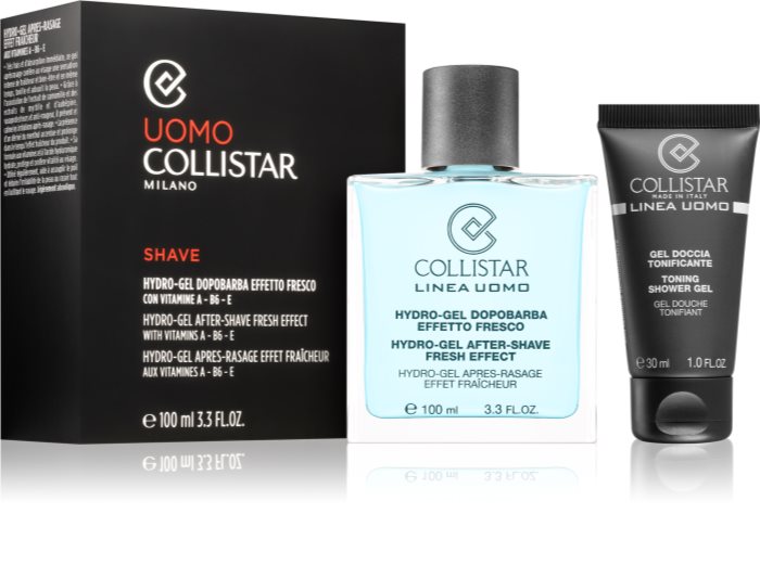 Collistar Uomo Hydro-Gel After-Shave Fresh Effect coffret cadeau pour ...