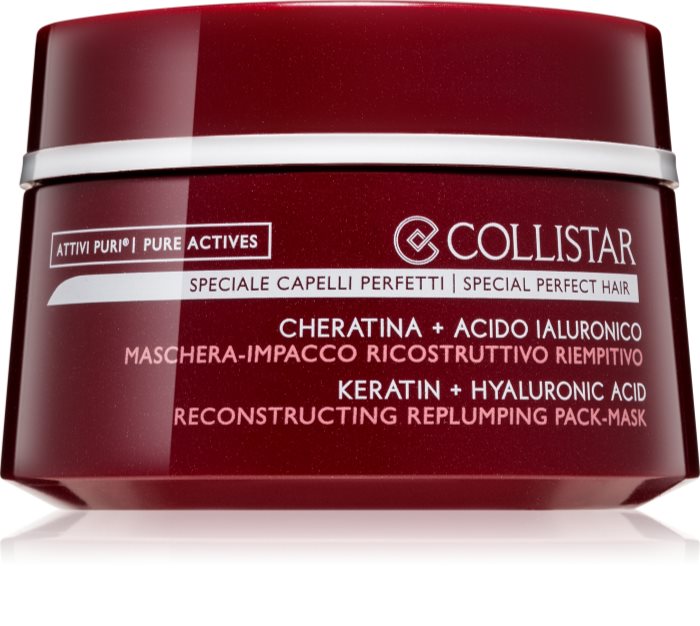 Collistar Attivi Puri Keratin+Hyaluronic Acid Mask crema de ...
