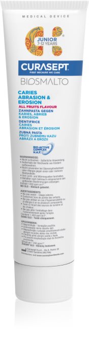Curasept Biosmalto Junior dentifrice pour enfants | notino.fr
