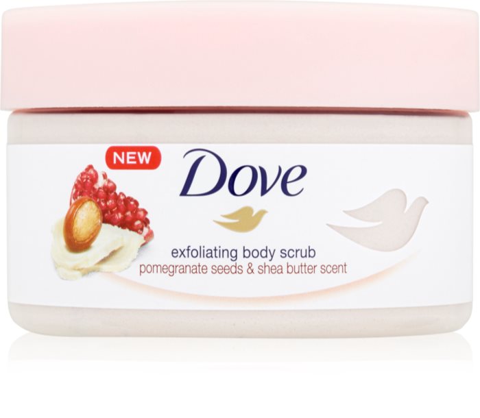 Dove Exfoliating Body Scrub Pomegranate Seeds & Shea Butter exfoliante ...