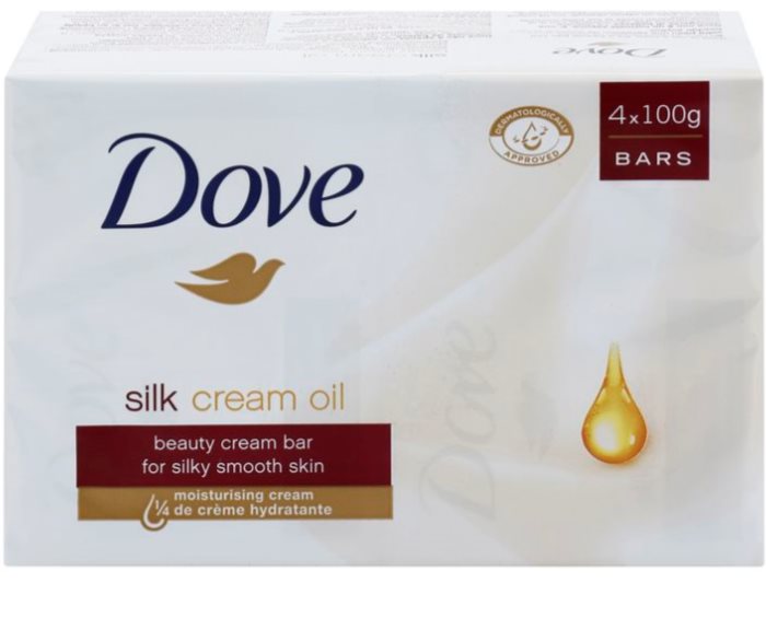 Dove Silk savon solide pour une peau douce et lisse | notino.fr