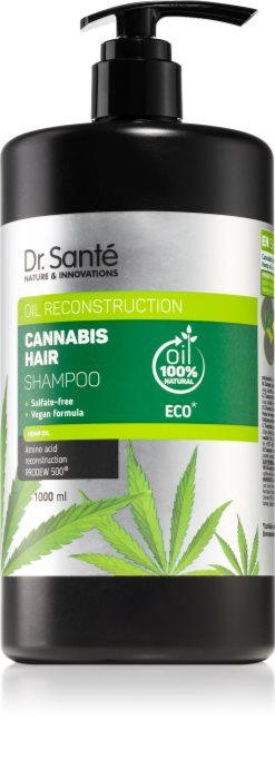 Dr. Santé Cannabis Regenerating Shampoo With Hemp Oil | notino.co.uk